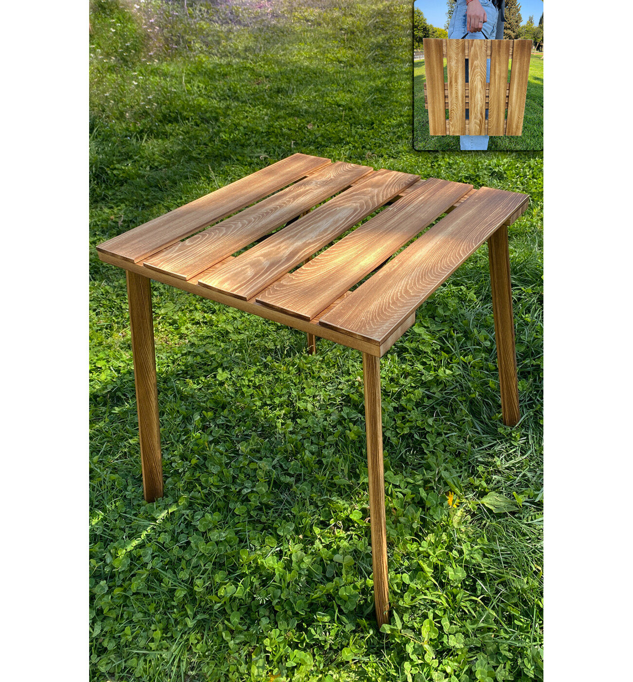 Katlanır Kamp Ve Piknik Masası Ahşap Çantalı 50x50cm Balkon Bahçe ... Katlanır Kamp Ve Piknik Masası Ahşap Çantalı 50x50cm Balkon Bahçe ...